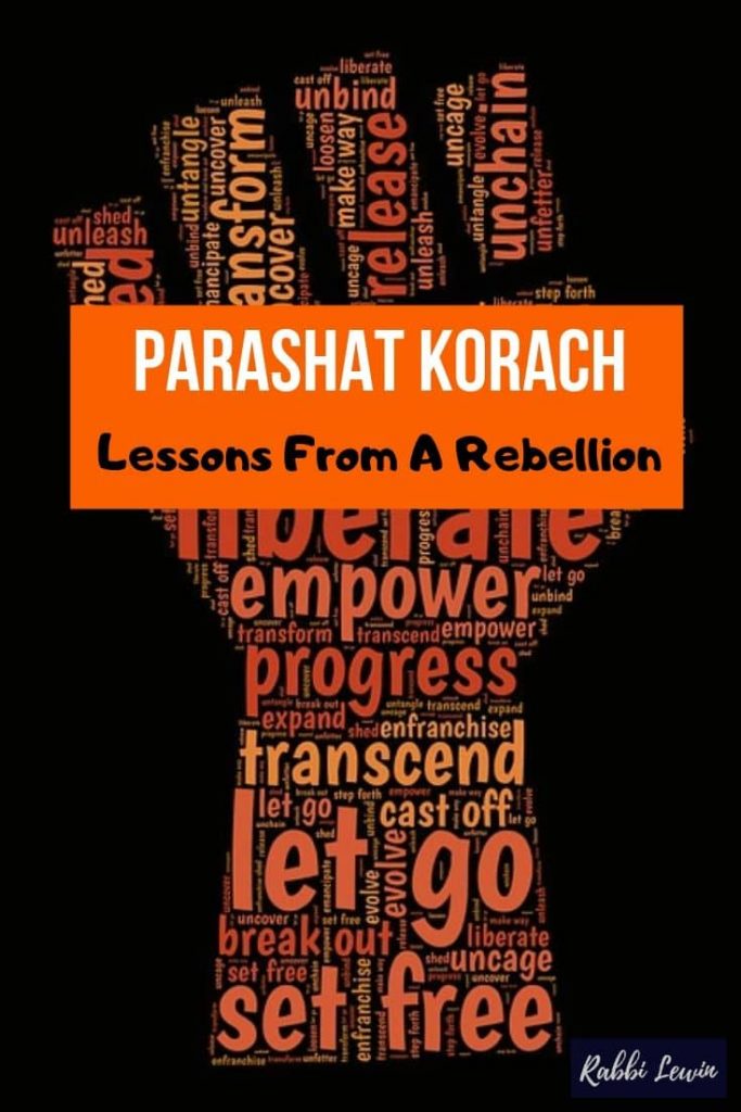 Parashat Korach - Lessons From A Rebellion - Rabbi Lewin